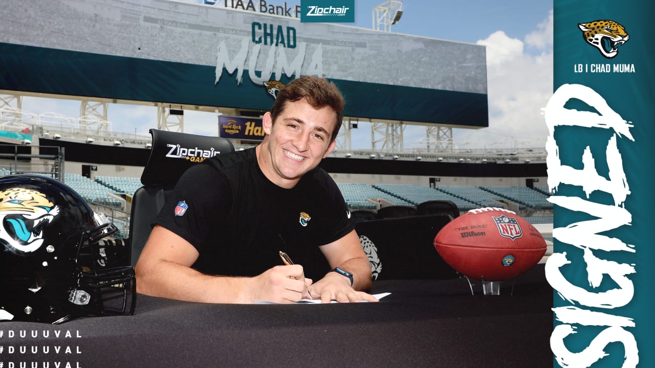 Official: Muma signs rookie contract