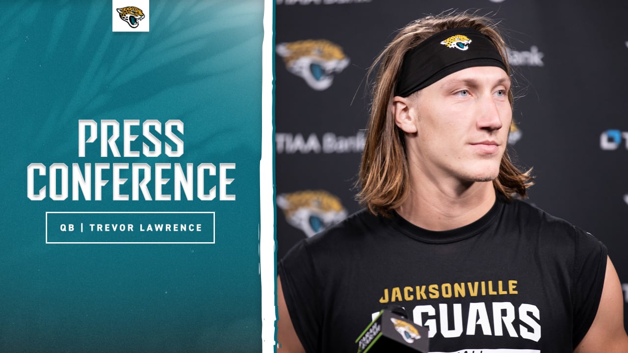 Trevor Lawrence: "We've got to execute better as an offense." | Press Conference | Jacksonville ...