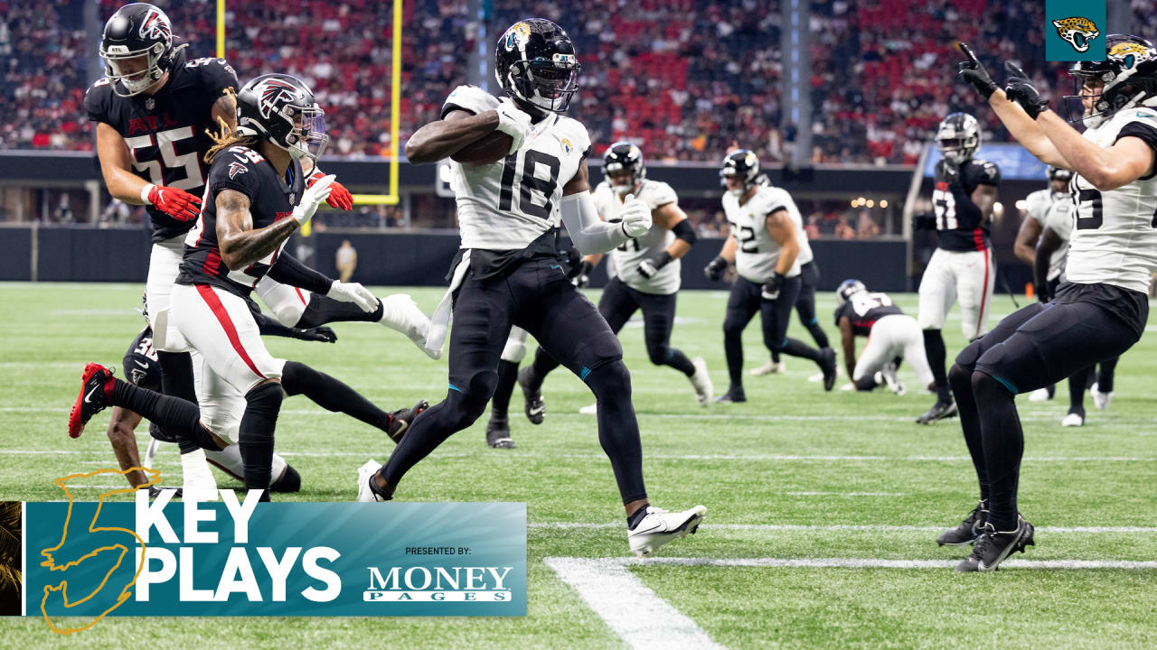 Five key plays: Falcons 28, Jaguars 12