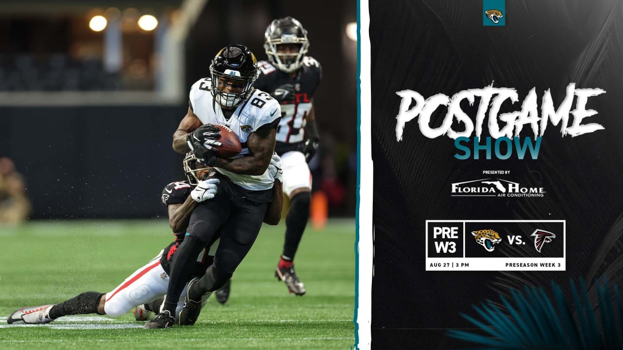 Jacksonville Jaguars (12) vs. Atlanta Falcons (28) | Postgame Show | Preseason Week 3