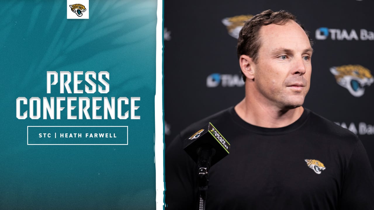 Heath Farwell: "Do exactly what you do every day." | Press Conference ...