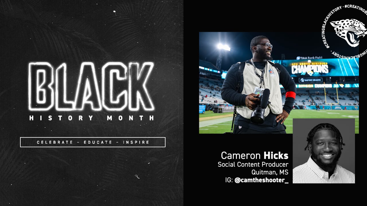 Jaguars Social Content Producer, Cameron Hicks, shares what it means to ...
