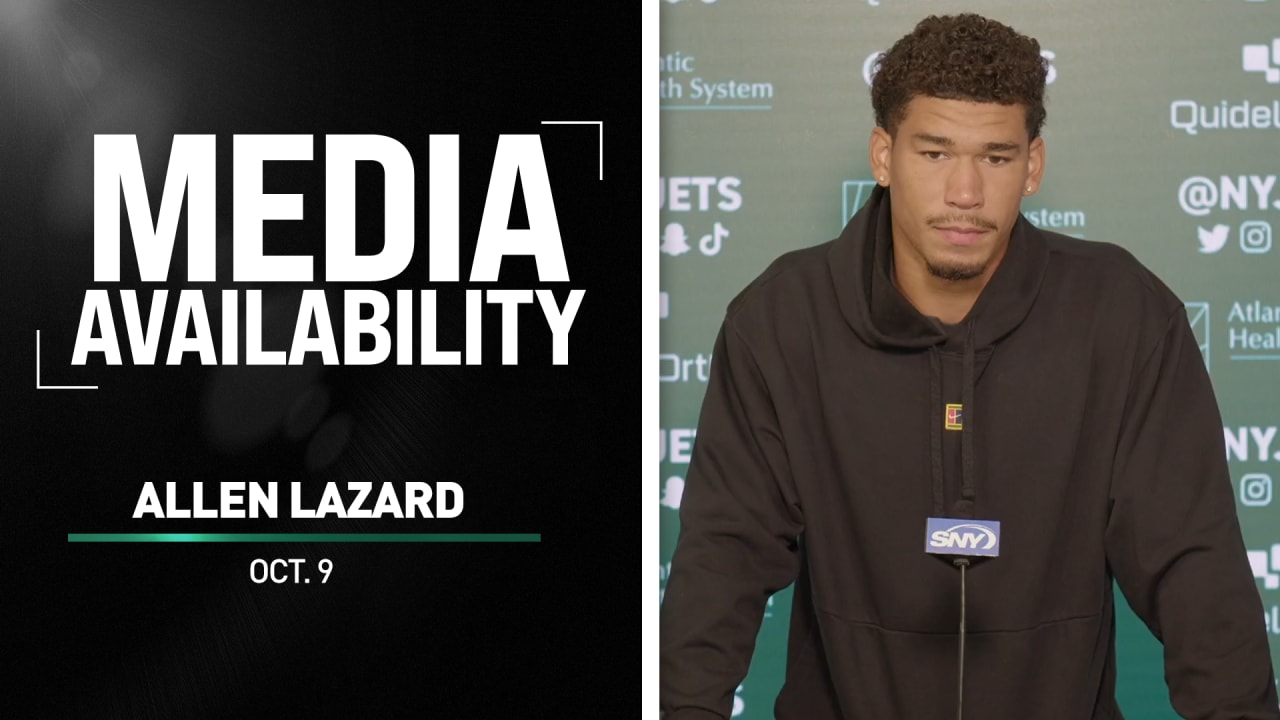 Allen Lazard: I'm Proud of Our Team for Putting the Work in and Getting ...