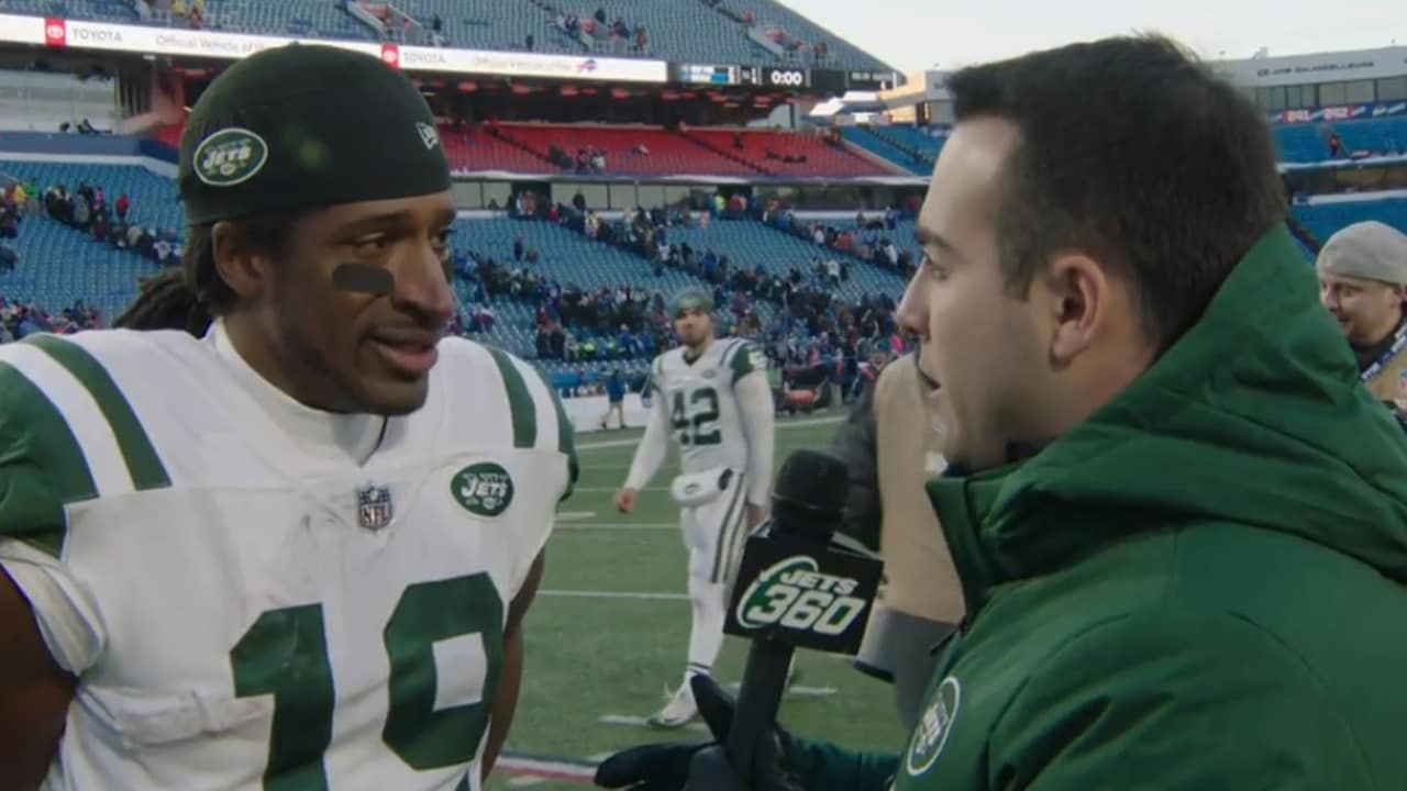 Andre Roberts On-Field Postgame 1-on-1