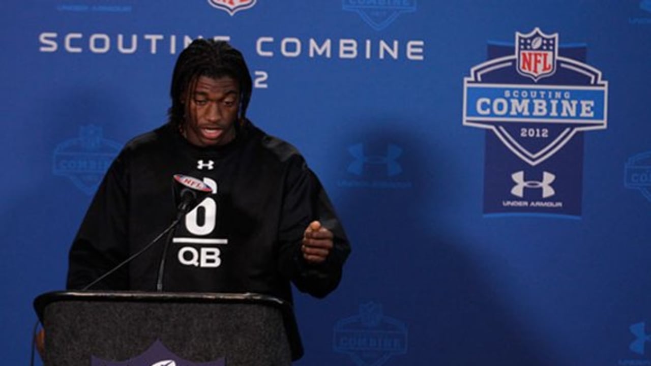 Robert Griffin III Combine News Conference