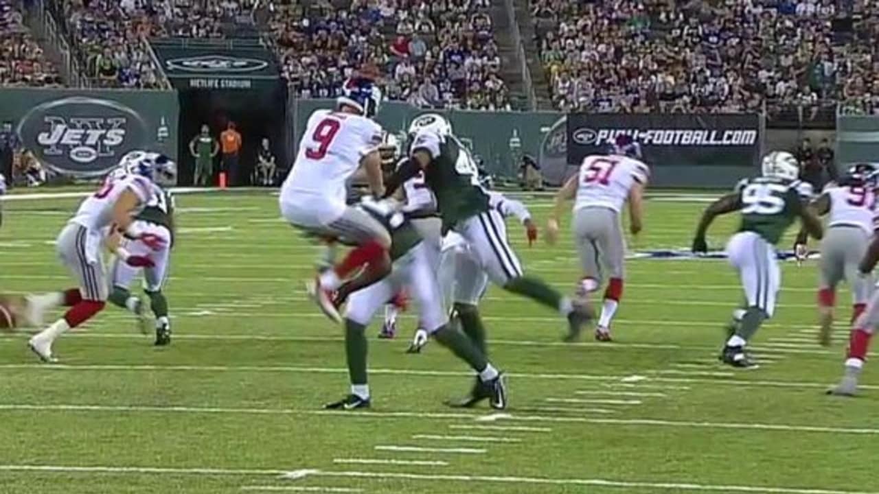 HIGHLIGHT: Bruce Carter Blocks NYG Punt