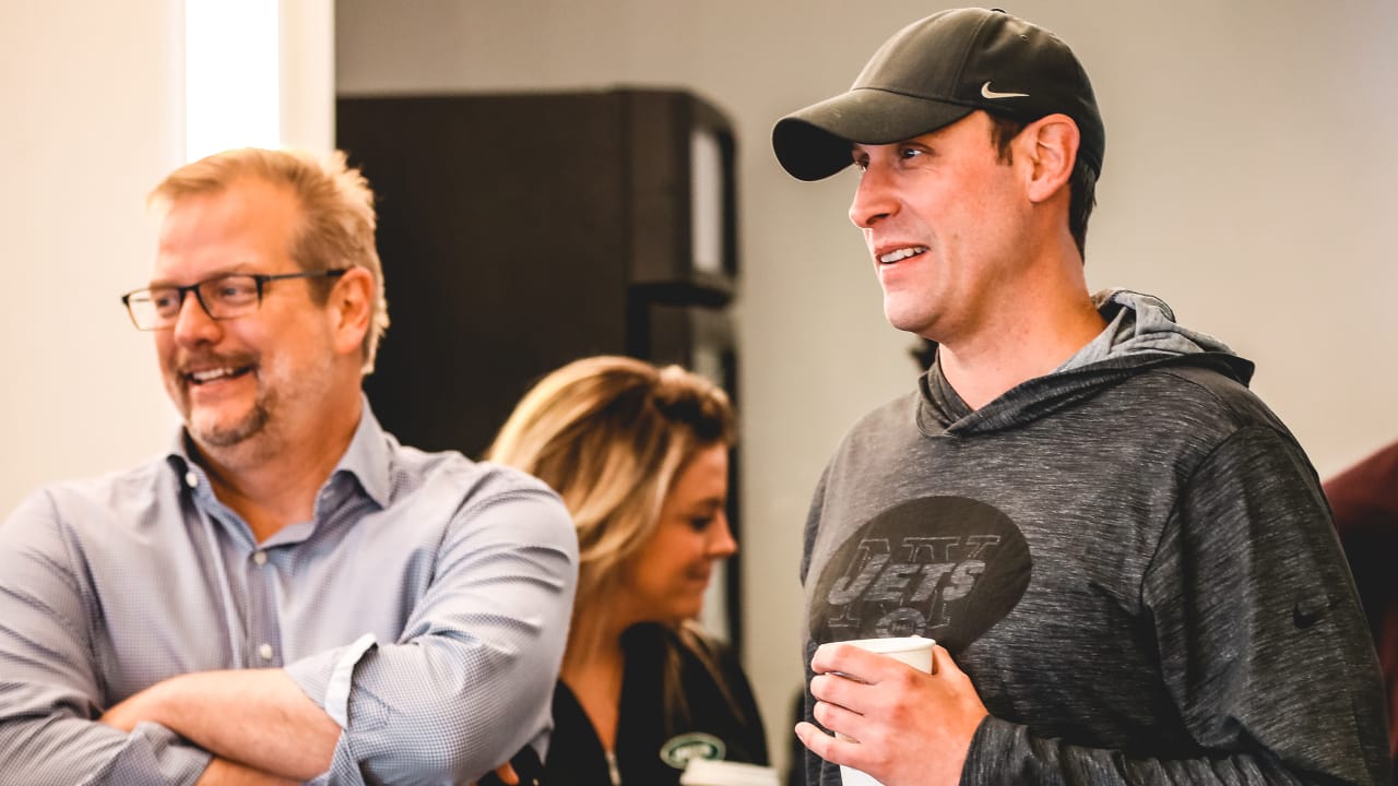 Top Photos from Adam Gase's Introductory Day with the Jets