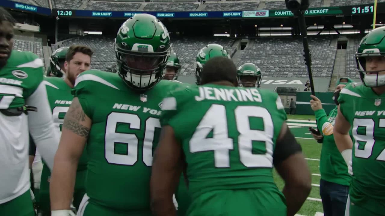 Inside the Team Huddle wit Jordan Jenkins | Jets vs. Bills