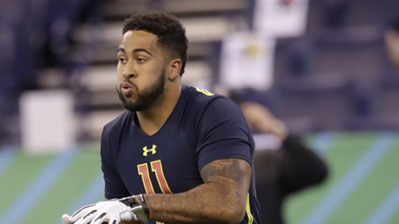 Jordan Leggett 2017 Combine Workout