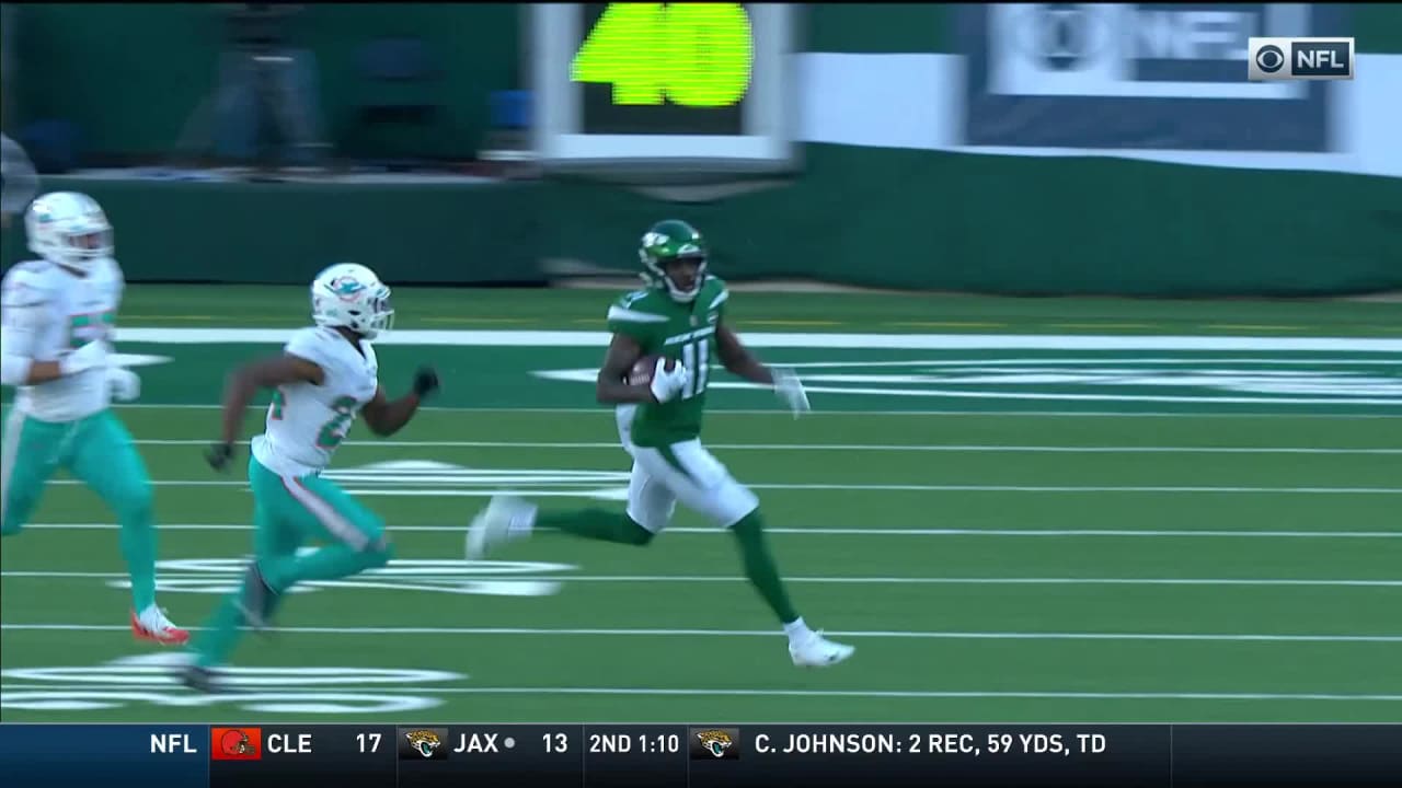 Highlight | Sam Darnold to Denzel Mims for a 30-Yard Catch and Run