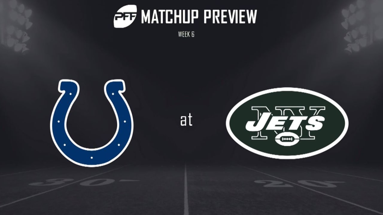 Pro Football Focus | Colts vs. Jets Week 6 Preview