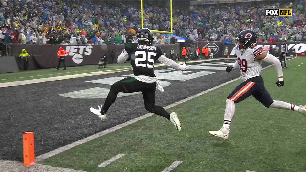 Highlight | Ty Johnson Races 32 Yards for a Touchdown Against the Bears