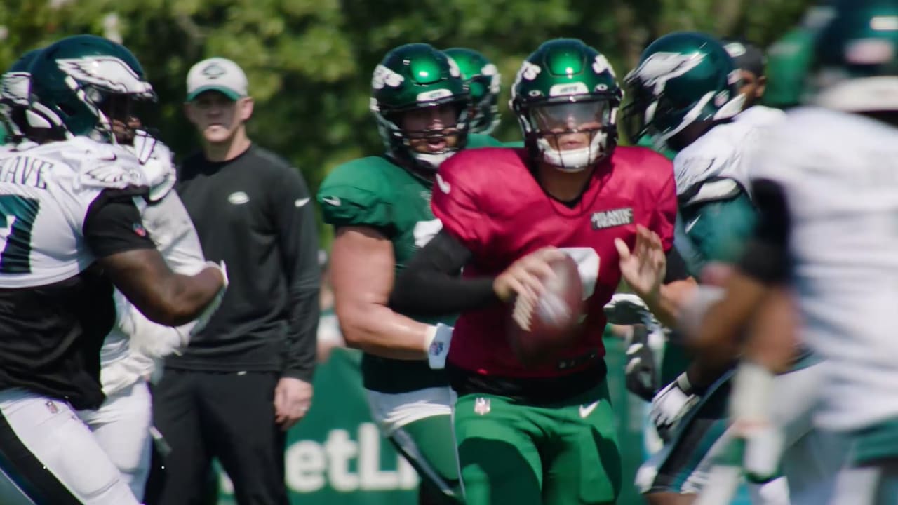 Joint Practice Highlight | Zach Wilson Shovel Pass to Trevon Wesco