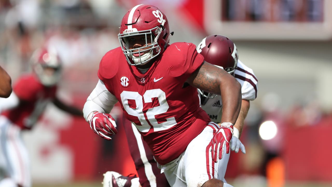 NFL Network's Charles Davis: Quinnen Williams Is a Physical, Dominant ...