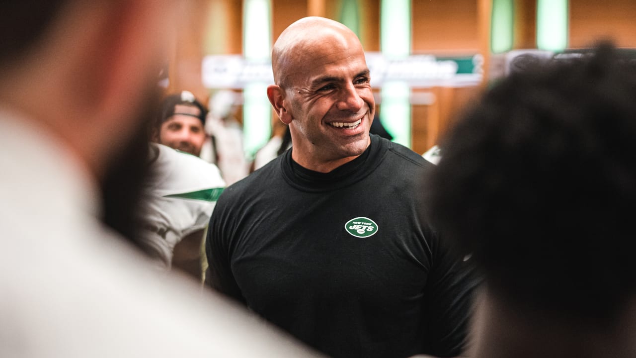 Inside the Winning Locker Room | Robert Saleh's Victory Speech After ...