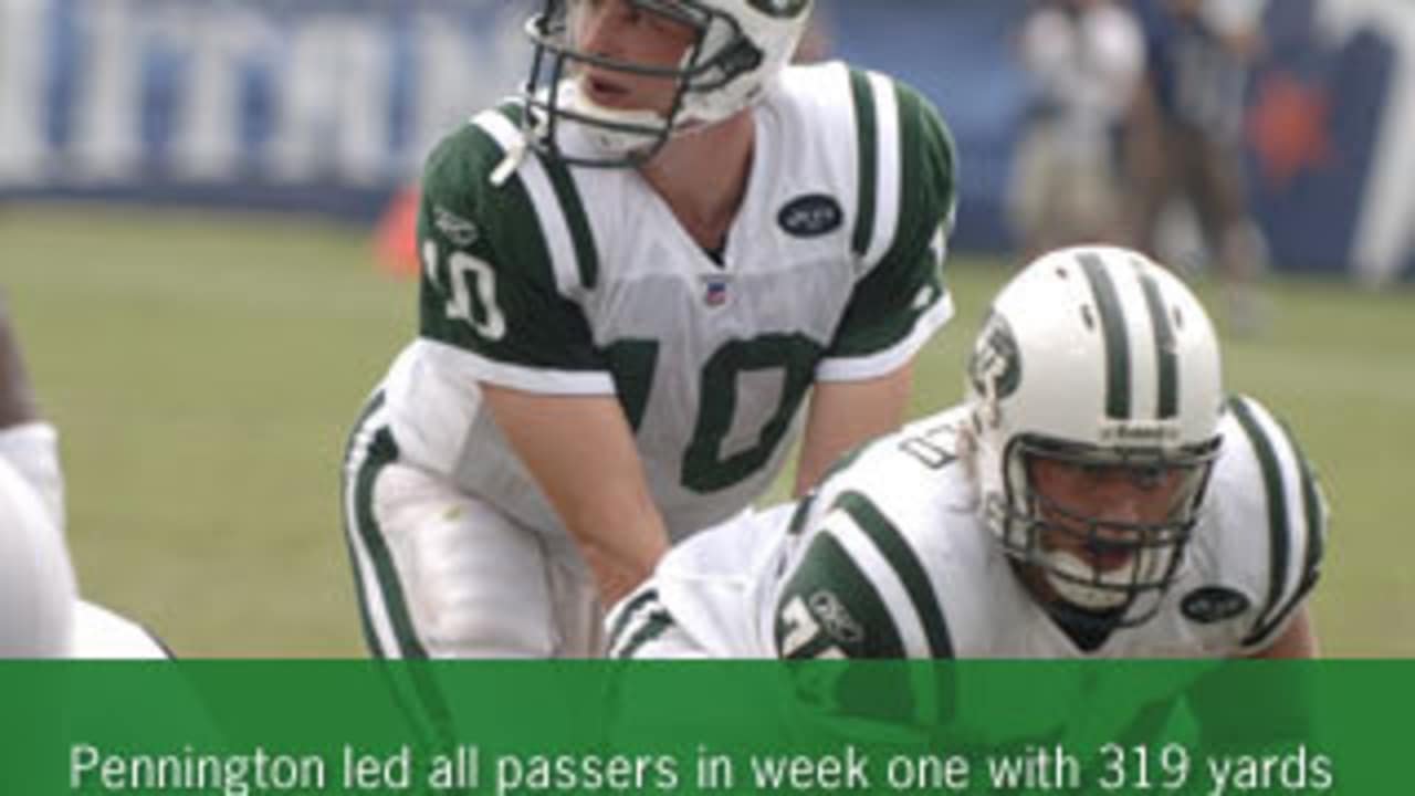 Pennington Named AFC Offensive Player of the Week