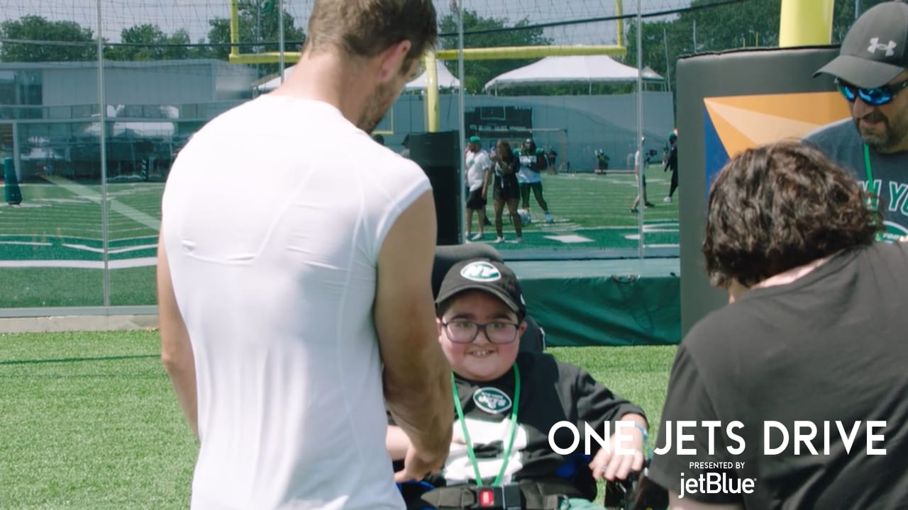 Aaron Rodgers Makes the Day for a Kid | One Jets Drive