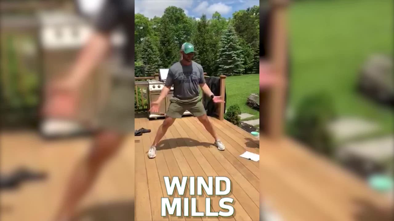 Jets Home Workouts with Justus Galac | Workout No. 5