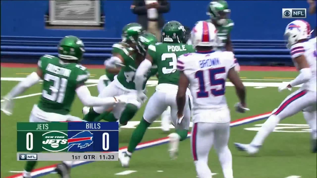 Highlight | Marcus Maye Forces Josh Allen Fumble, Bradley McDougald ...