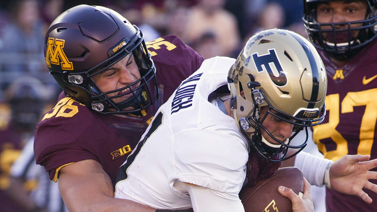Best Photos of Fifth-Round Selection LB Blake Cashman
