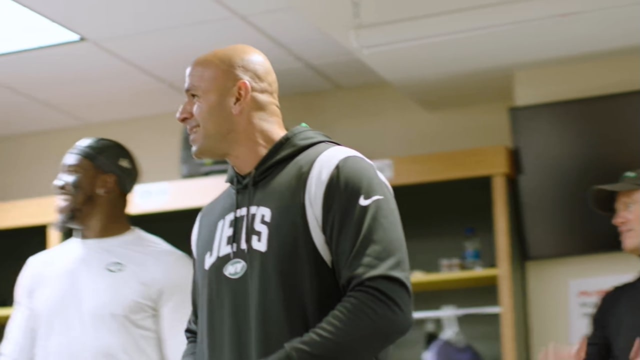 Inside the Winning Locker Room | Robert Saleh's Speech to the Jets ...