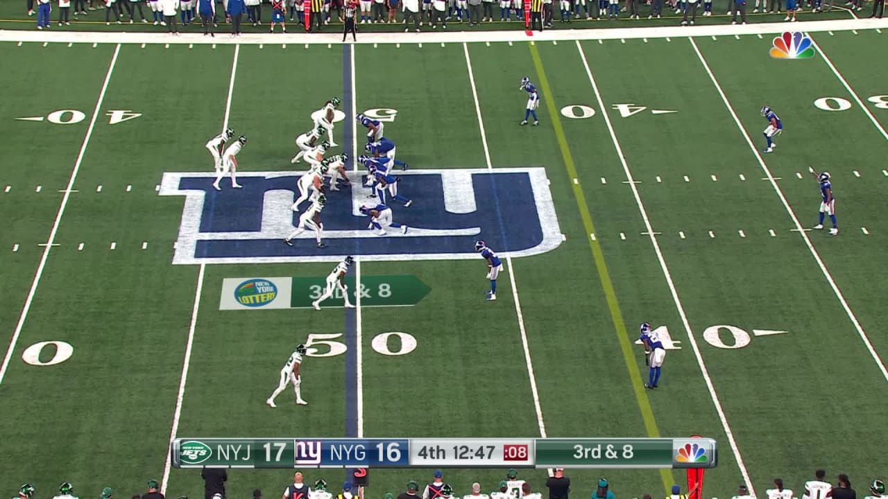 Highlight | Xavier Gipson Catches a Pass from Tim Boyle for a Tackle ...