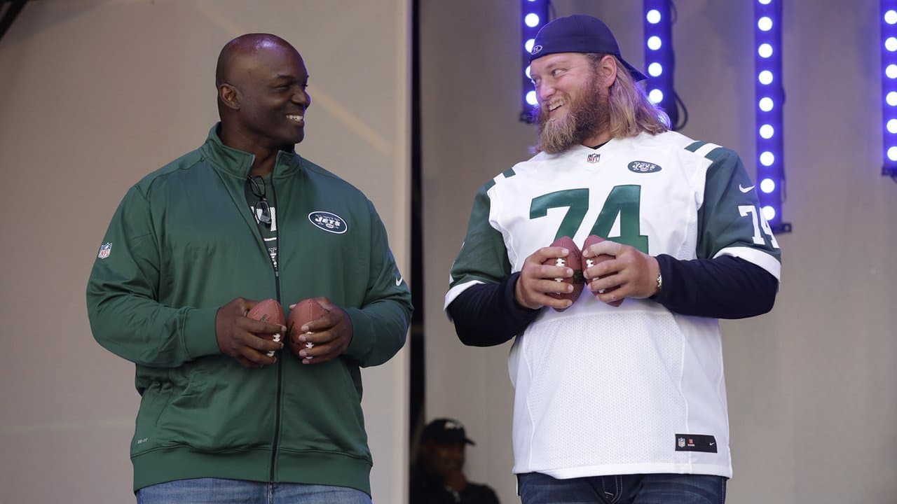 Jets Players and Fans Celebrate Football in London