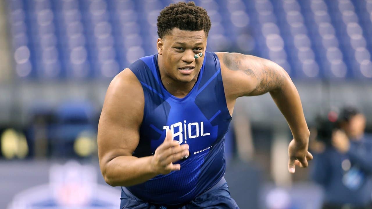 Ereck Flowers Runs the 40