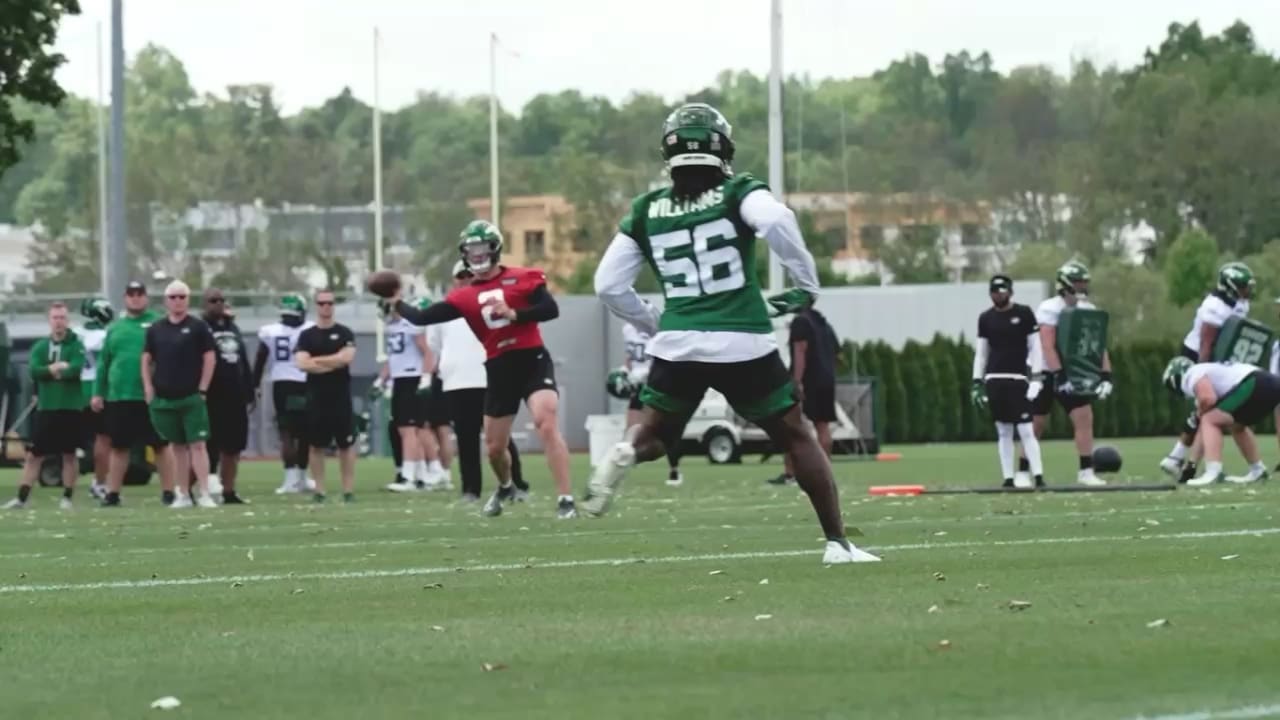 Jets OTA Highlights | Zach Wilson to Trevon Wesco for Two Big Completions