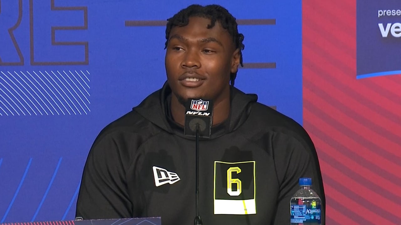 OL Charles Cross (Mississippi State) NFL Combine Press Conference