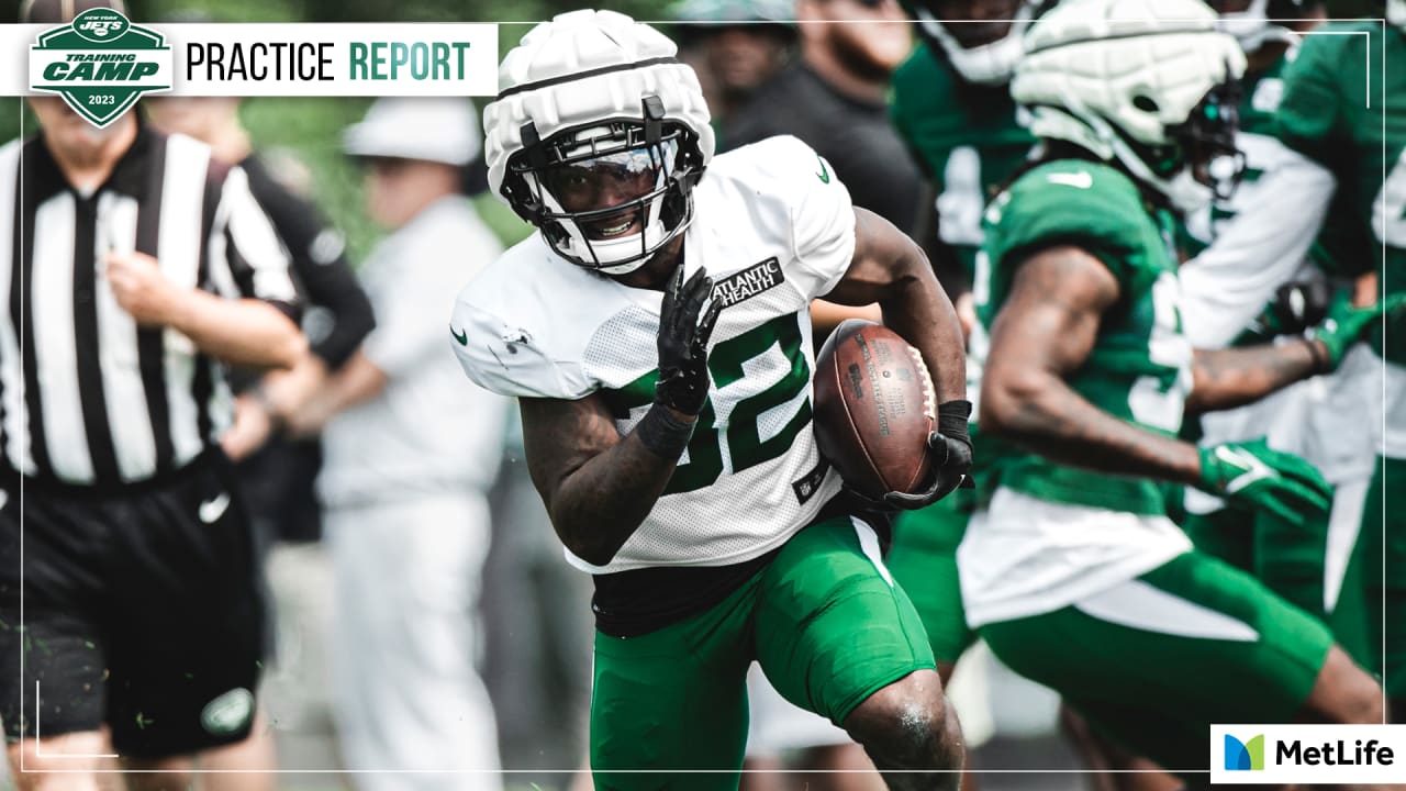 Jets Practice Report | Running Backs Break Free in Sunday’s Open Session