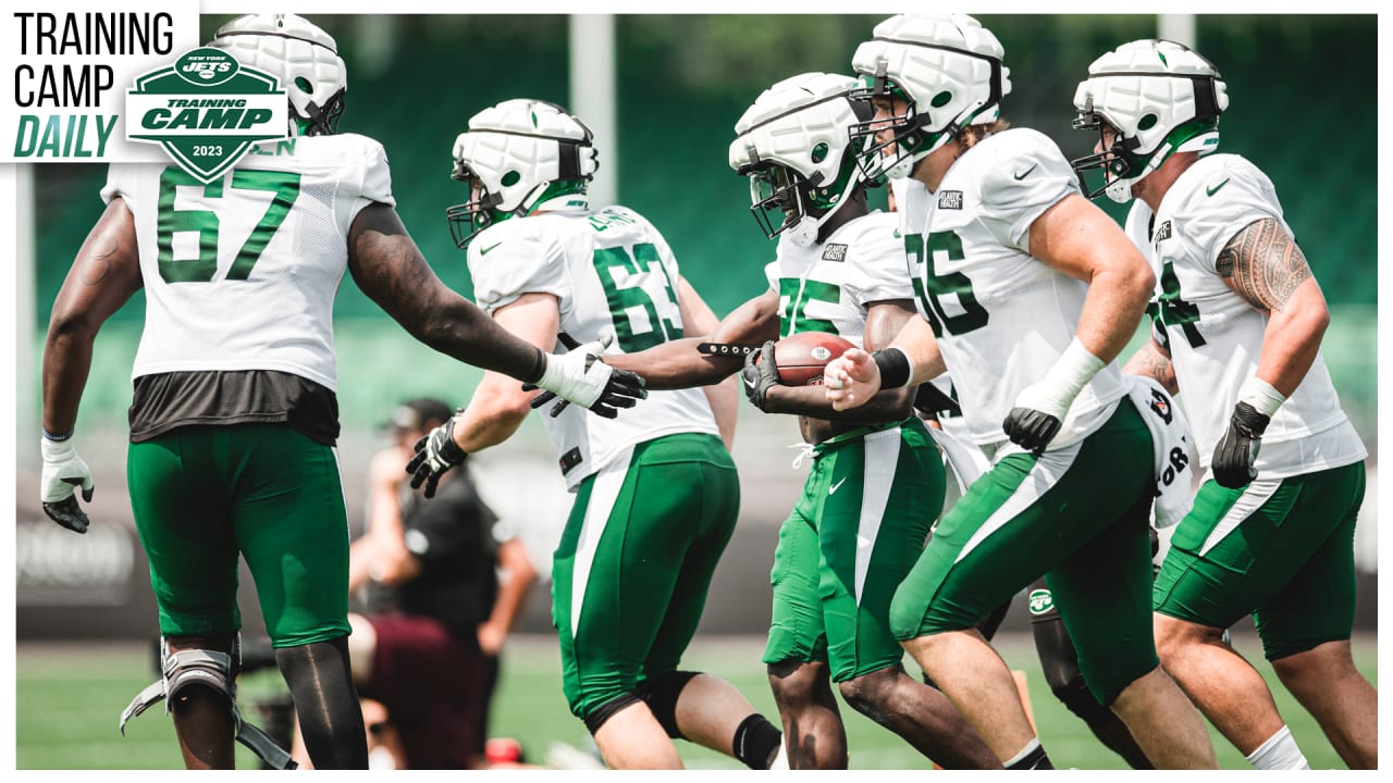 Jets Training Camp Daily (7/25) | Highlights, Stories and Photos from First Practice with Full Pads