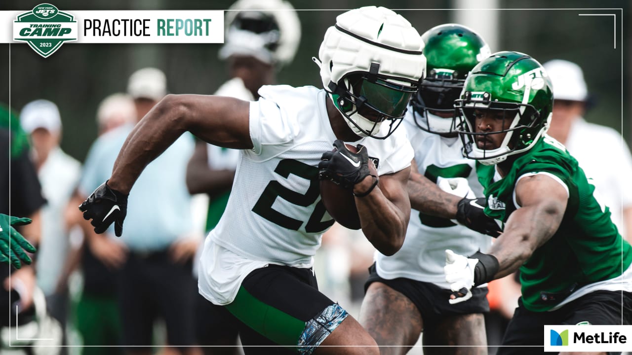 Jets Practice Report | RB Breece Hall Takes Team Reps for First Time