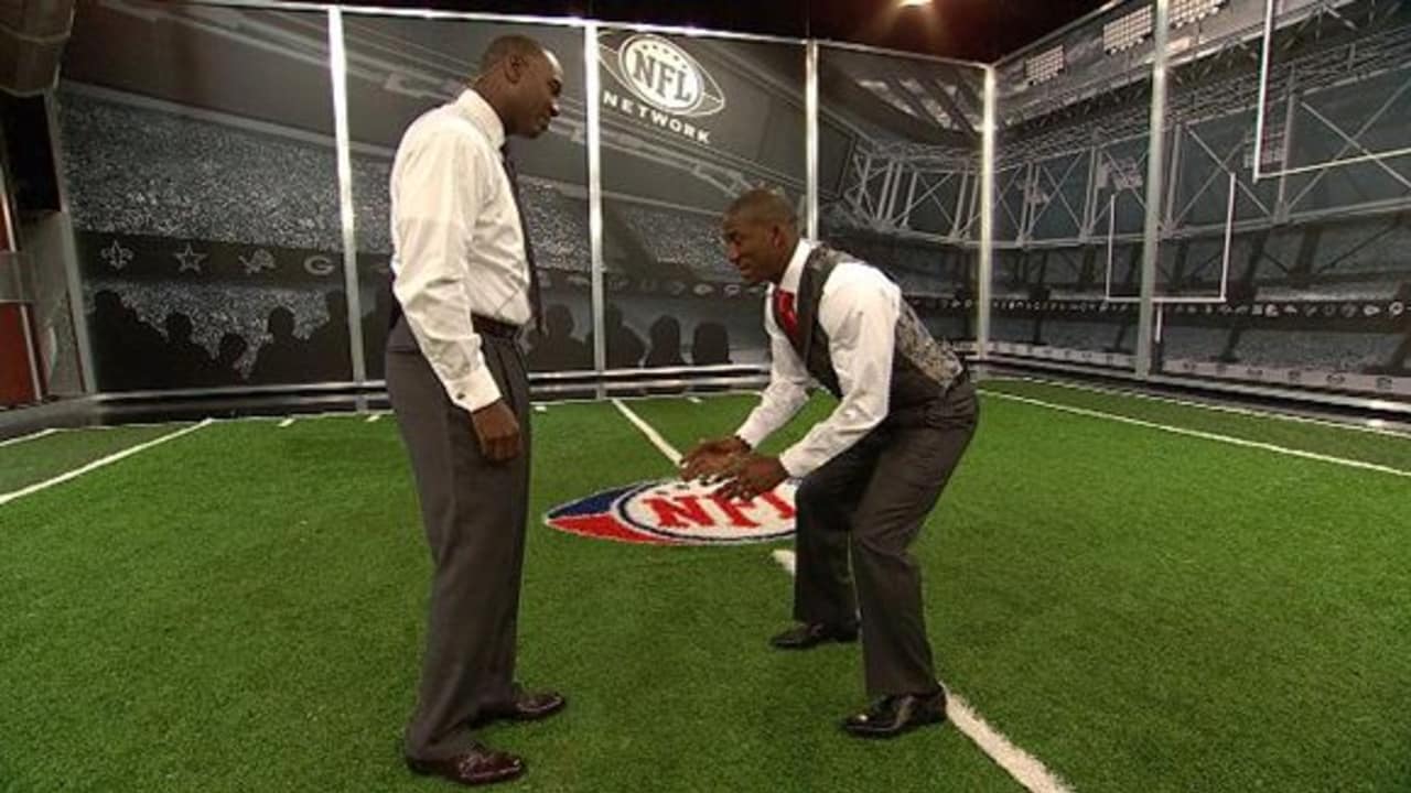 Rolle shows how to play NFL corner