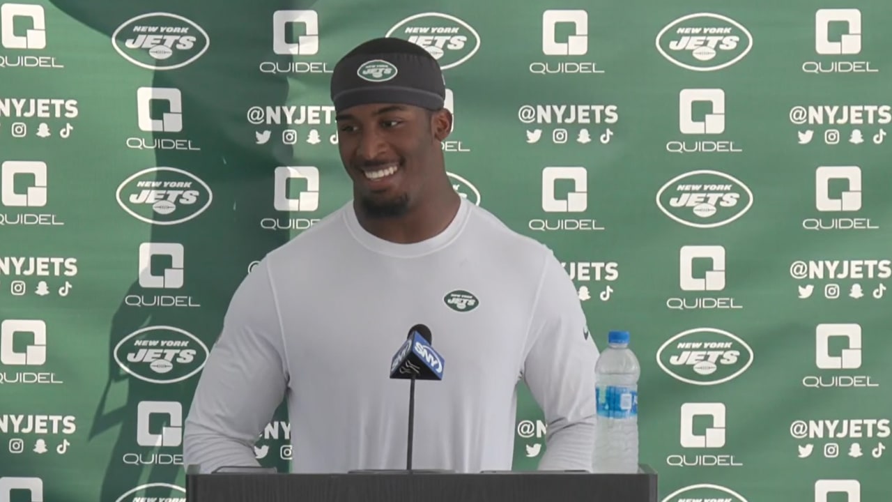 Breece Hall: Progressing Every Day, But a Lot More to Learn