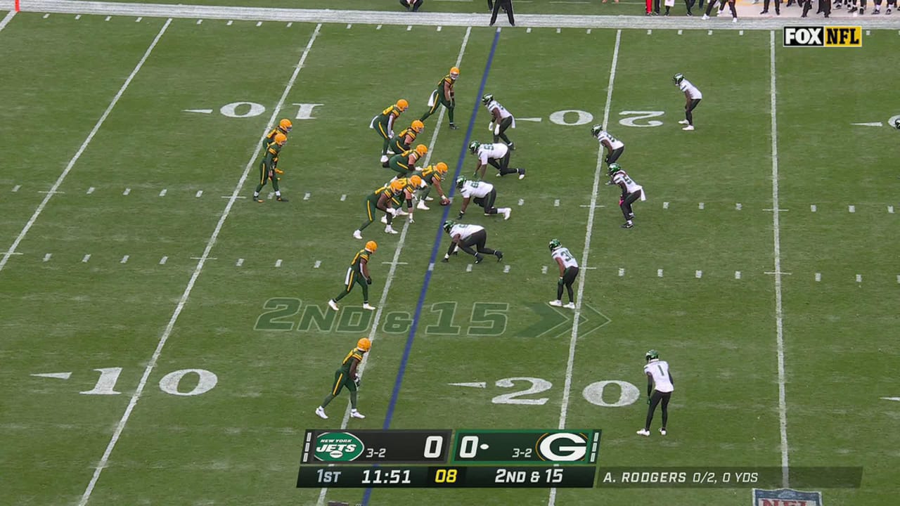 Highlight | Quinnen Williams Sacks Packers QB Aaron Rodgers