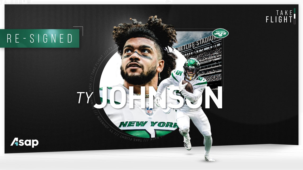 Jets Re-Sign RB Ty Johnson