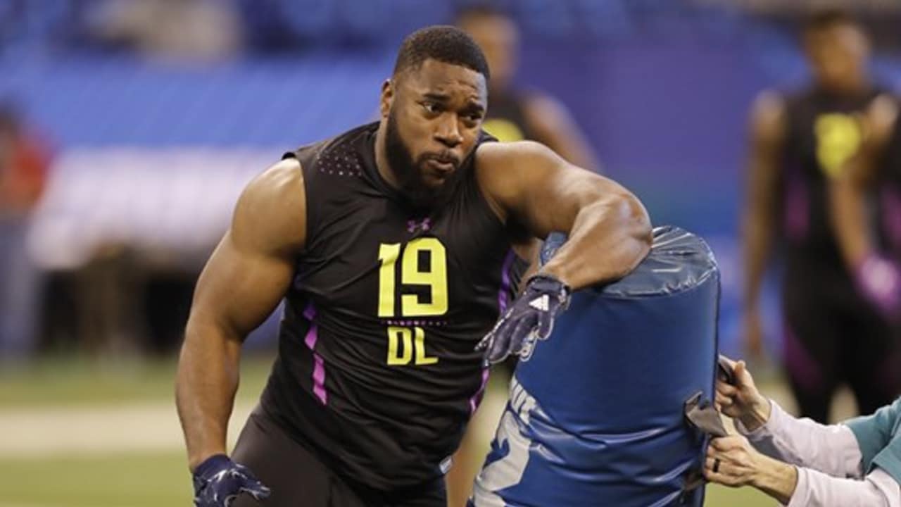 DL Nathan Shepherd's Combine workout
