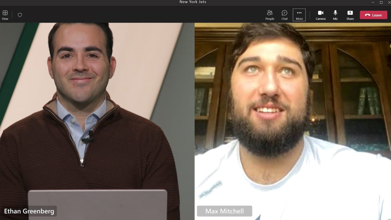 Draft Interview | Max Mitchell's Reaction to Becoming a Jet