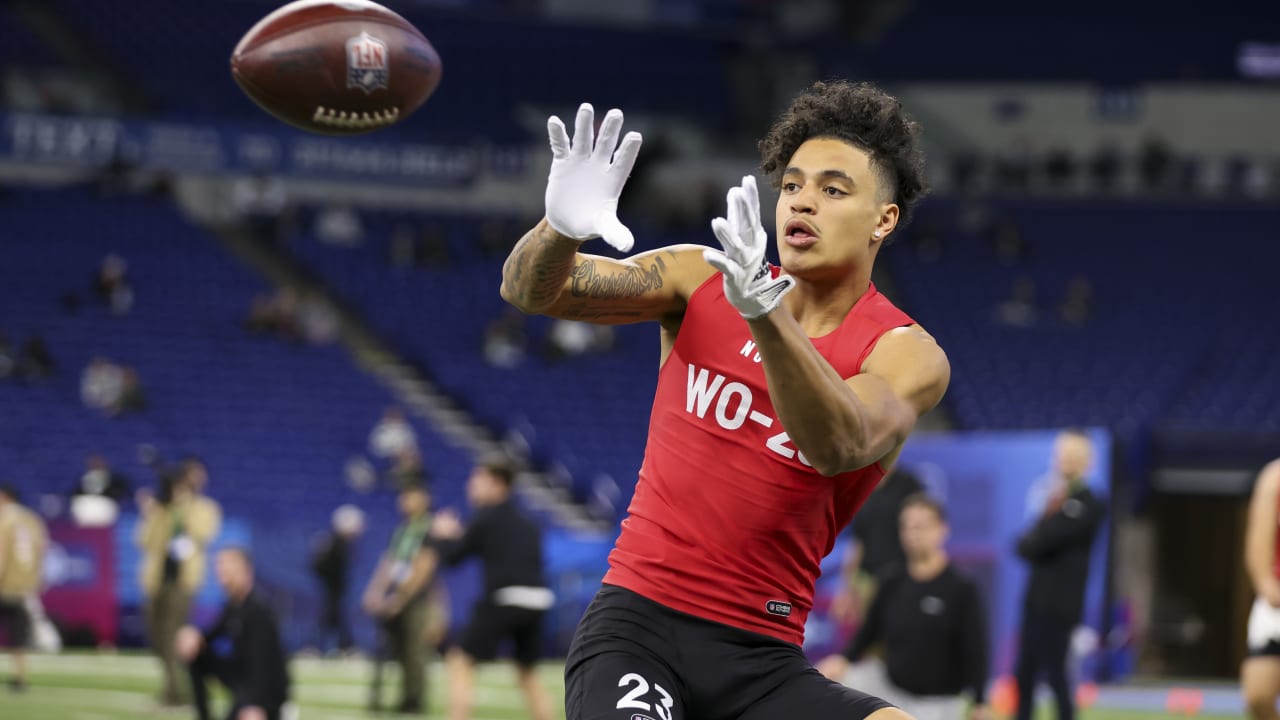 Photos | Top Images of the Wide Receiver Workout at the 2023 NFL Combine