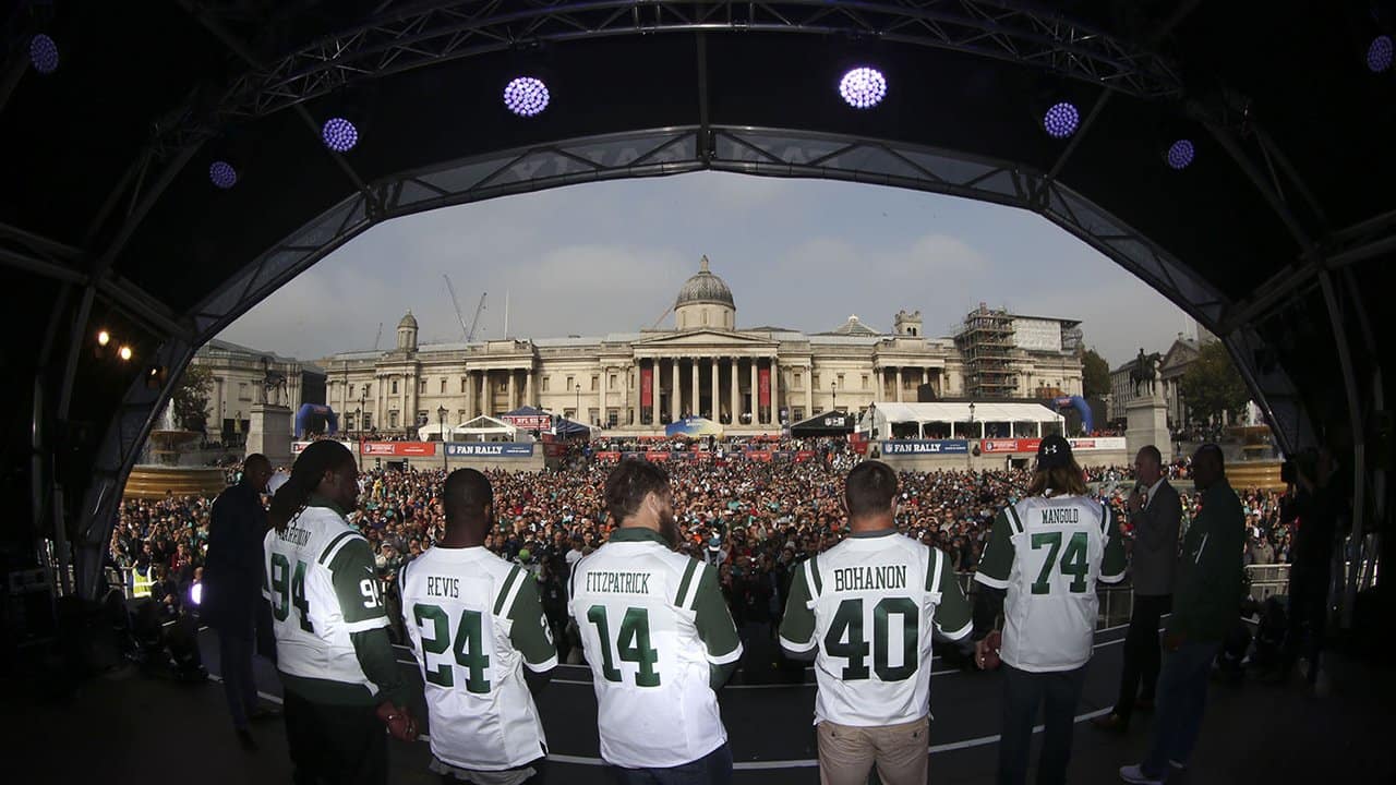NFL Fan Rally: Trafalgar Square