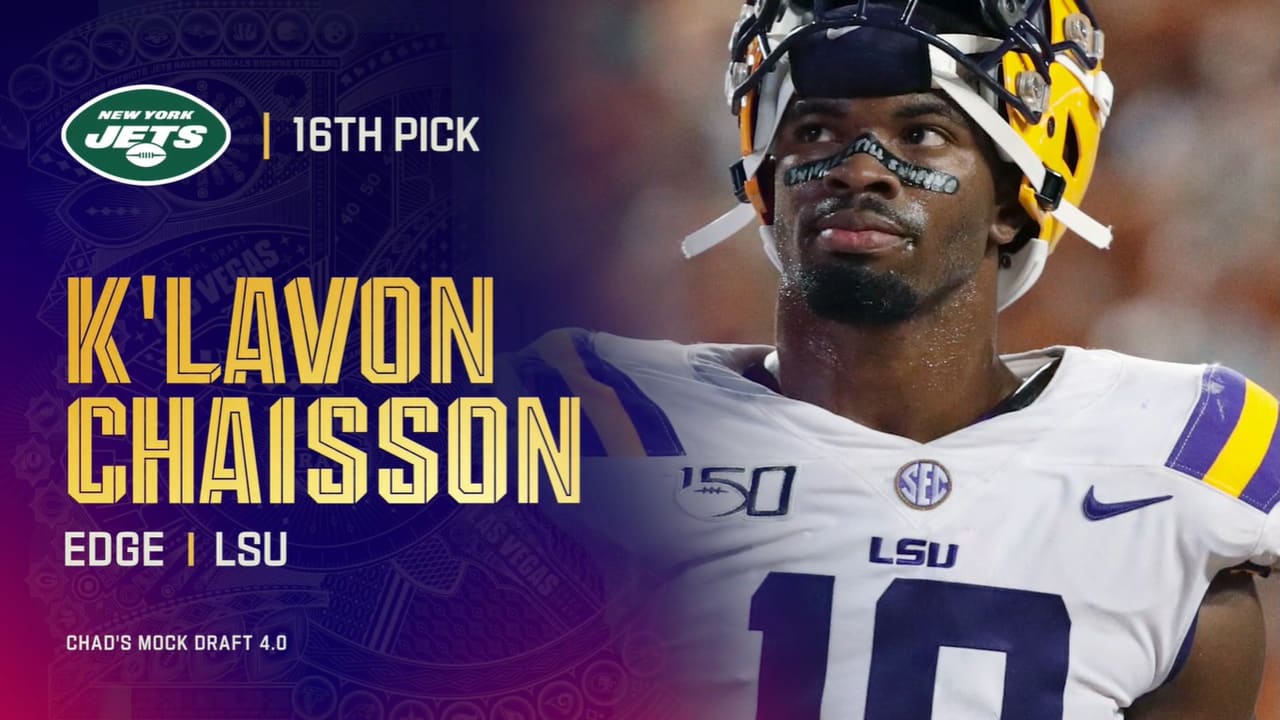 Jets Trade and Select LSU EDGE K'Lavon Chaisson in Chad Reuter's 2020 ...