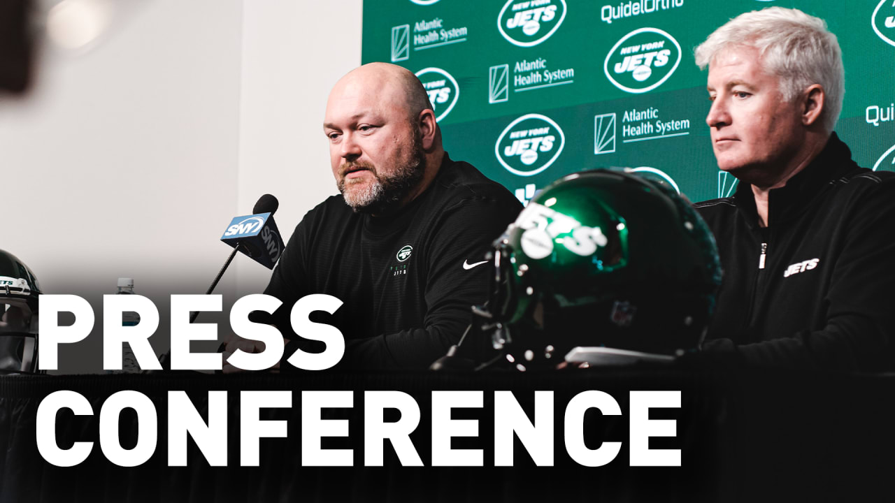 Jets GM Joe Douglas & Assistant GM Rex Hogan 2023 Pre-Draft Press ...
