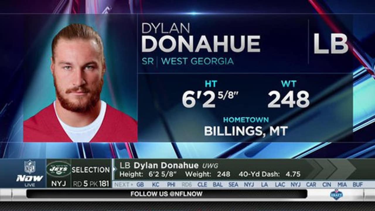 Draft Selection: LB Dylan Donahue Becomes a Jet