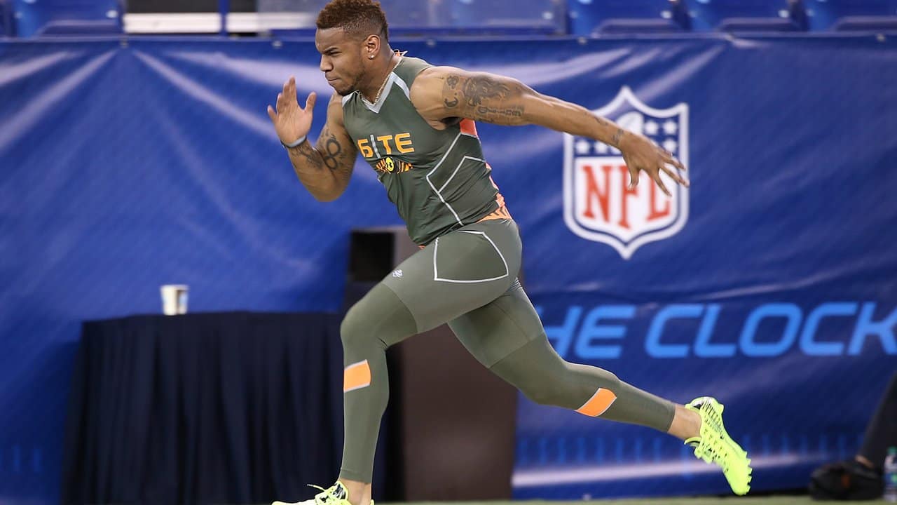Tight end Eric Ebron impresses in 40-yard dash
