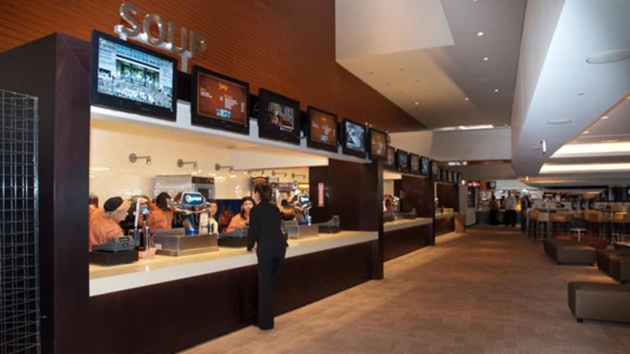 The Mezzanine Level Chase Touchdown & Lexus Clubs Clubs