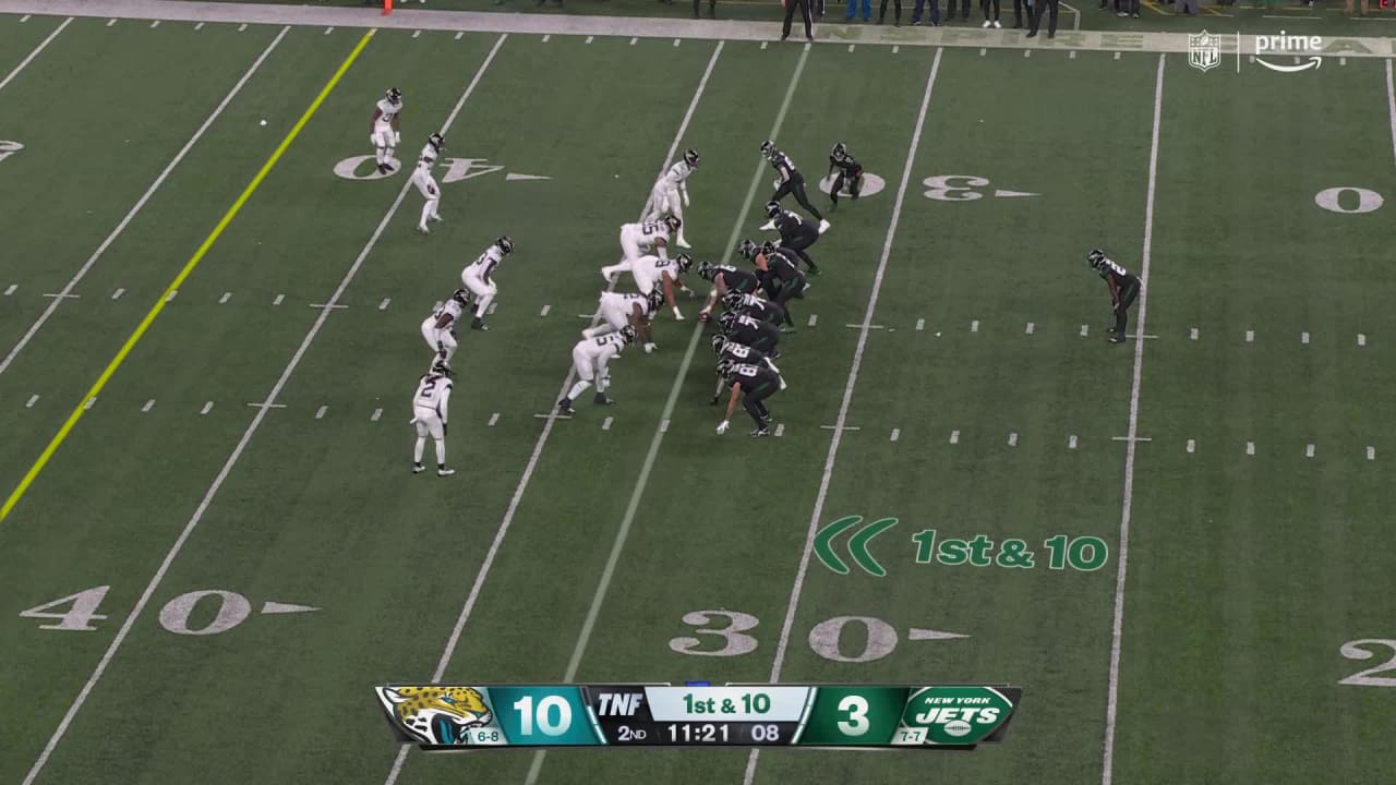 Highlight | Zach Wilson to Garrett Wilson for a 13-Yard Completion