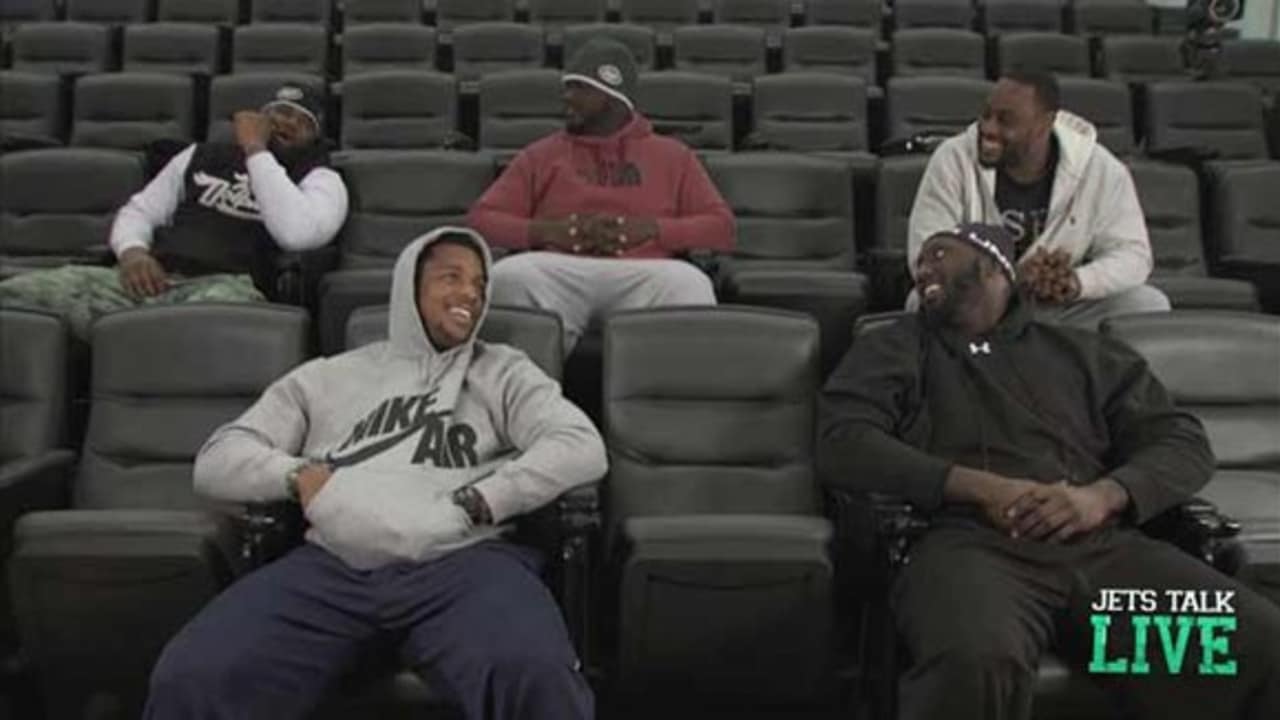 Jets D-Line Complete with Character & Characters