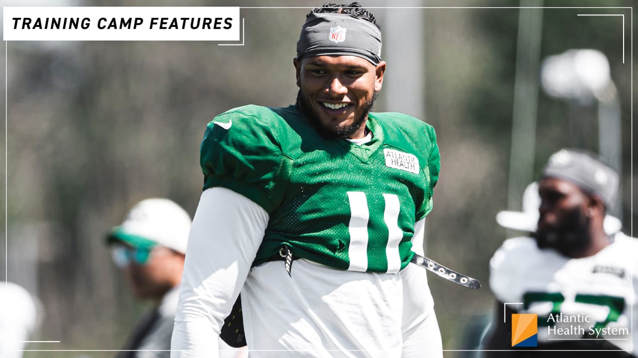 HC Robert Saleh Says Jermaine Johnson ‘Is a Very Violent, Nasty Human in the Run Game’