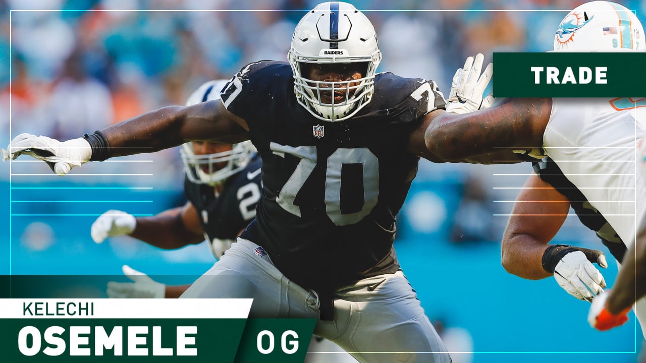 Jets Acquire OL Kelechi Osemele in Trade with Raiders, Swap Picks